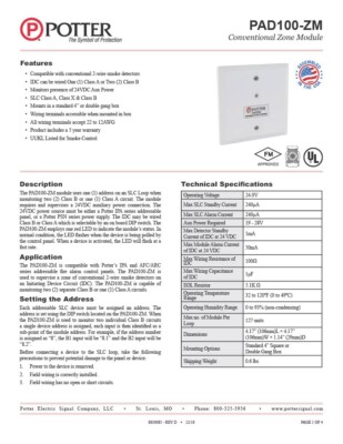 Fire Alarms - Zone Expander
