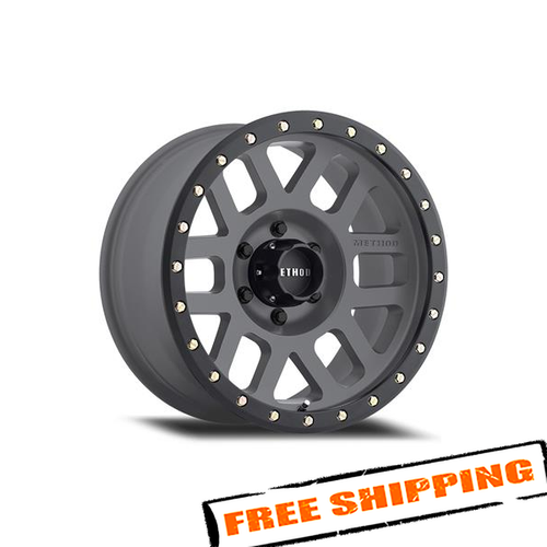 Method Race Wheels MR30989080818 MR309 Grid Titanium Wheel w/ Matte ...