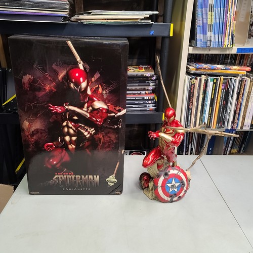 Sideshow Exclusive Iron Spider-Man Comiquette #515/750 w/ Original ...