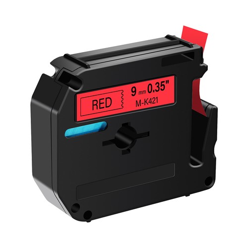 1PK Black on Red Label Tape Compatible with Brother MK-421 MK421 P ...