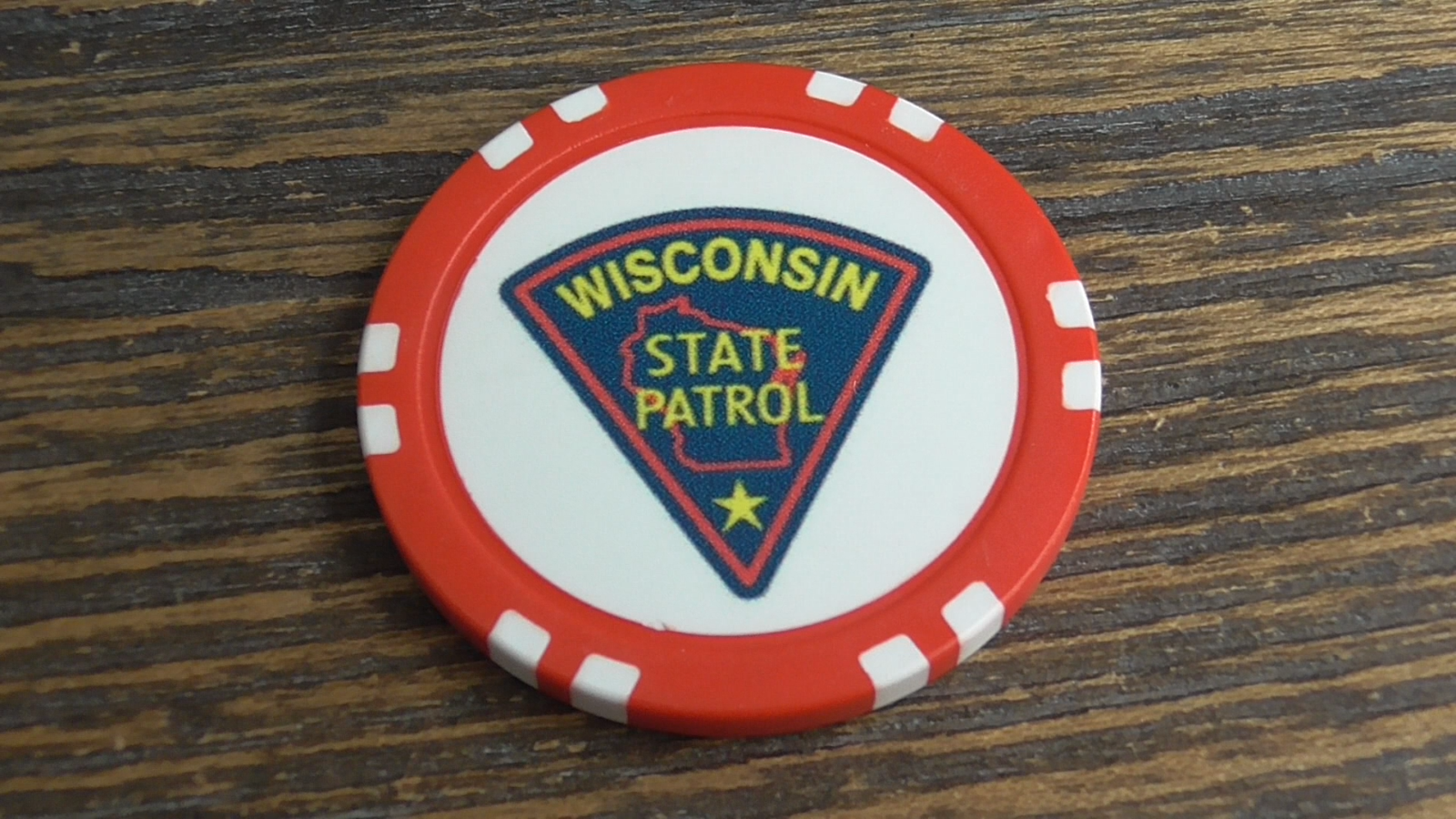 Wisconsin State Patrol Ceramic Challenge Coin #163X | eBay