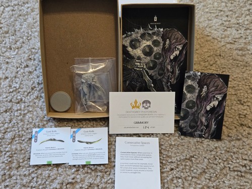 Kingdom Death Monster KDM Grimmory Deathgrey Edition | eBay