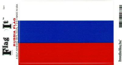 Russia Flag Sticker | eBay