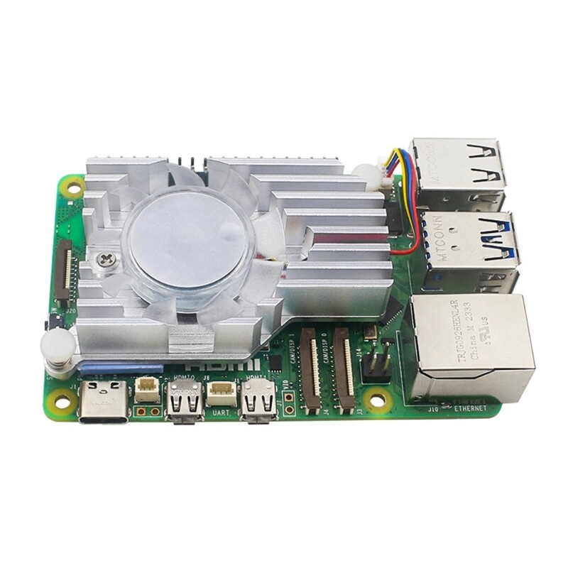 Heatsink For RPI 5 Dedicate Active Cooling Fan Heat Sink Heat ...