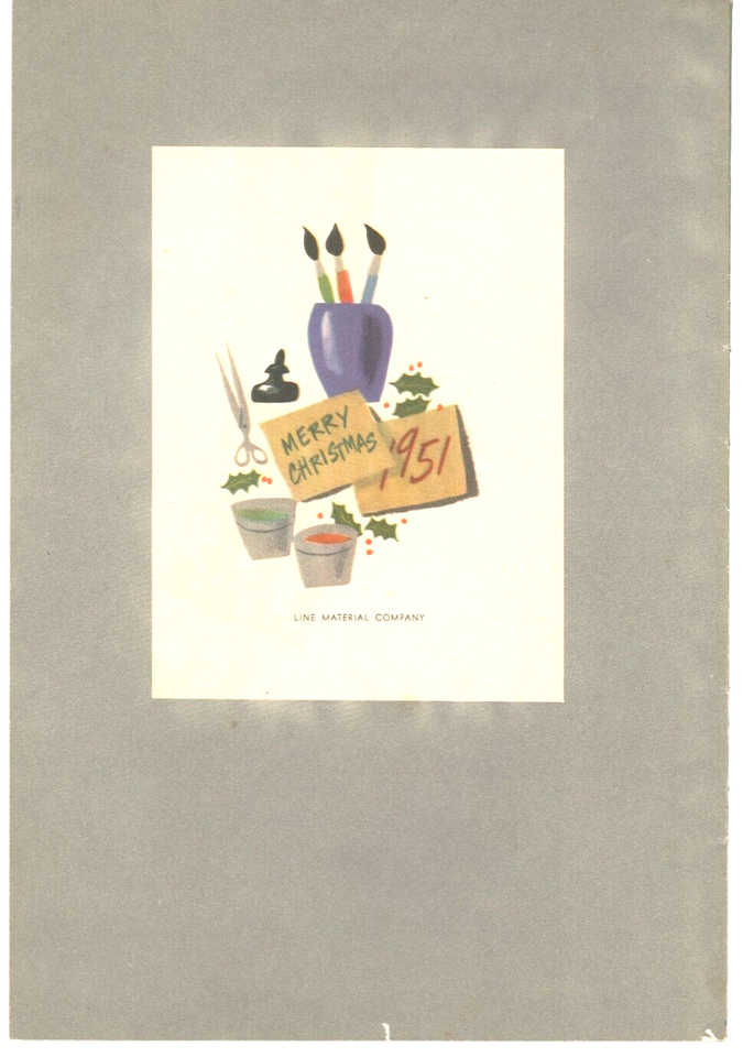 1951 Line Material CO El And Em The Story Book Elves Booklet Book | eBay