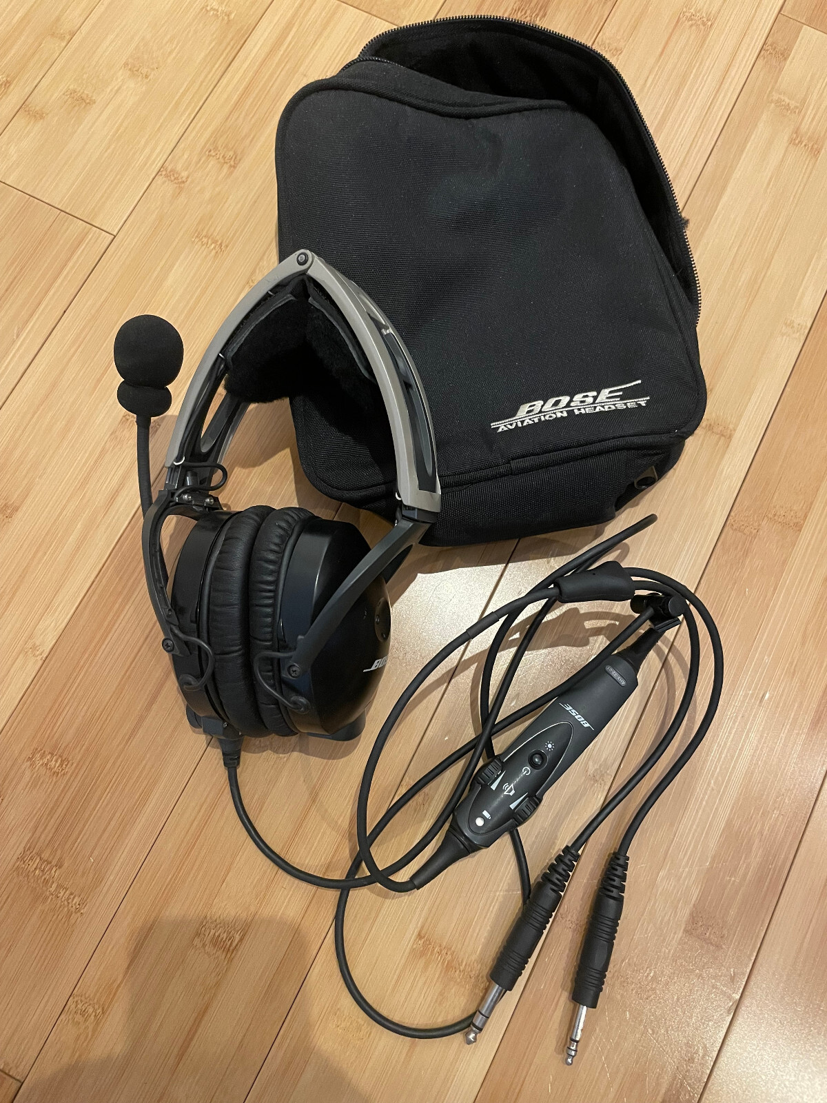 Bose X Aviation Dual GA Plugs Airplane Pilot Headset | eBay