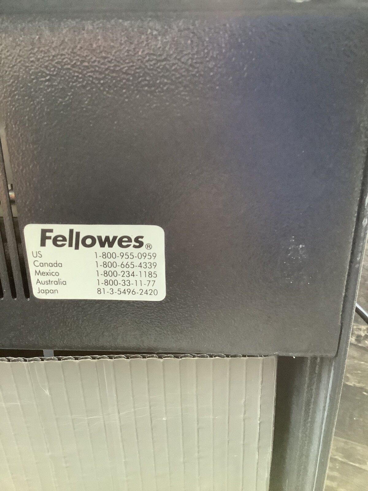 Fellowes C-220 PowerShred Strip-Cut Small Office Shredder. | eBay