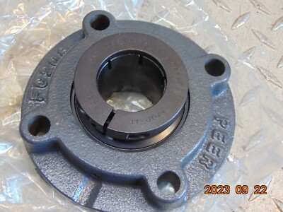 PEER FG208 HOUSING w 208 INSERT 4-BOLT FLANGE BEARING see description ...