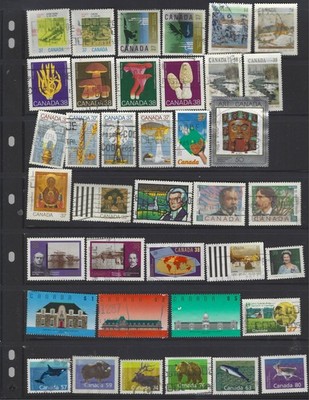 Canada 1988-1990 Used Collection 80 Stamps, $38 | eBay