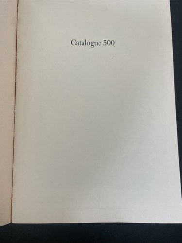 Goodspeed's Catalogue 500 Autumn 1961 (Book about Books) | eBay