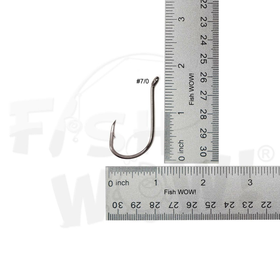 Fishing Octopus Hooks Size #6 #4 #2 #1 1/0 2/0 3/0 4/0 5/0 6/0 7/0 8/0 ...