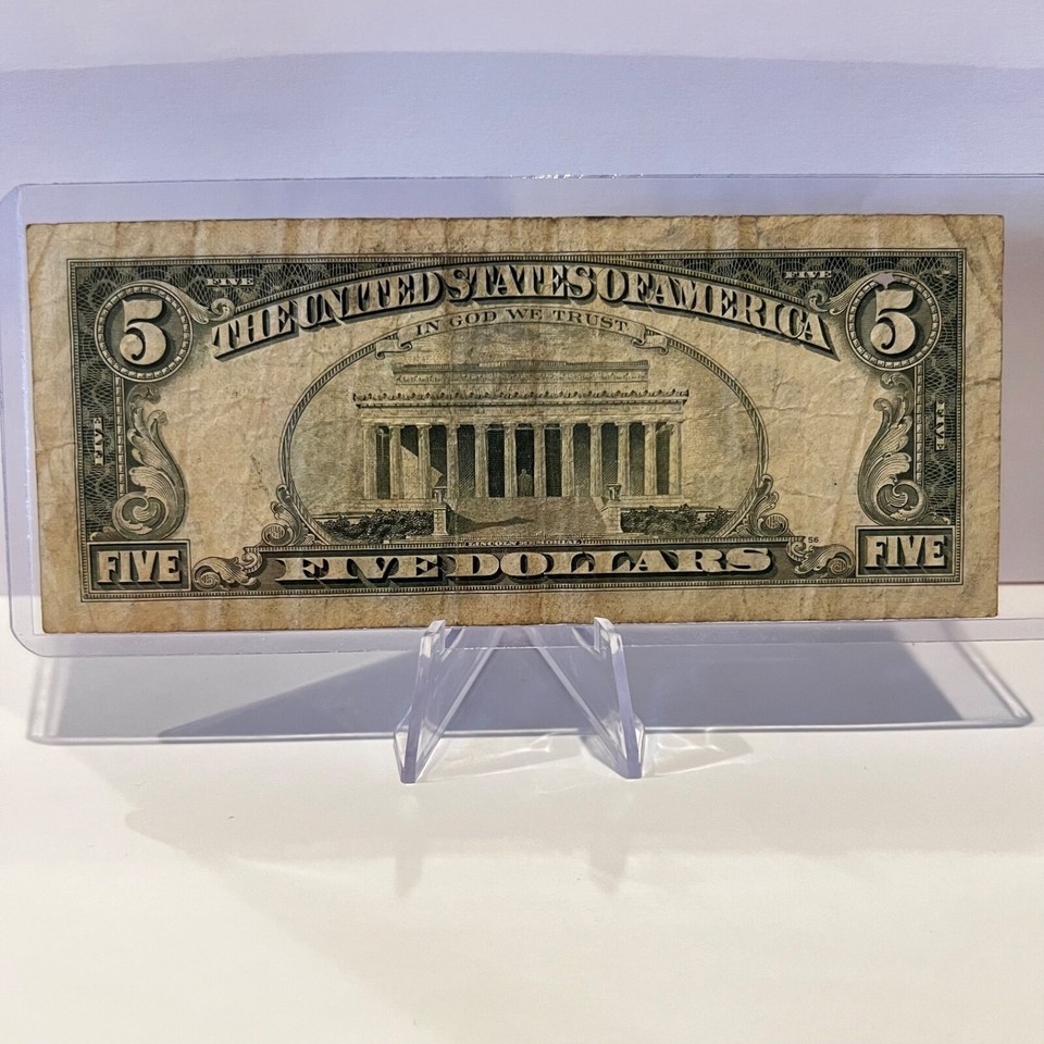 Series 1985 $5 Dollar Bill *Discontinued Design* Old US Paper Currency ...