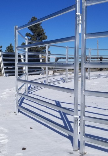 40 foot Diameter Round Pen Horse Livestock Panels Heavy duty 6 foot ...