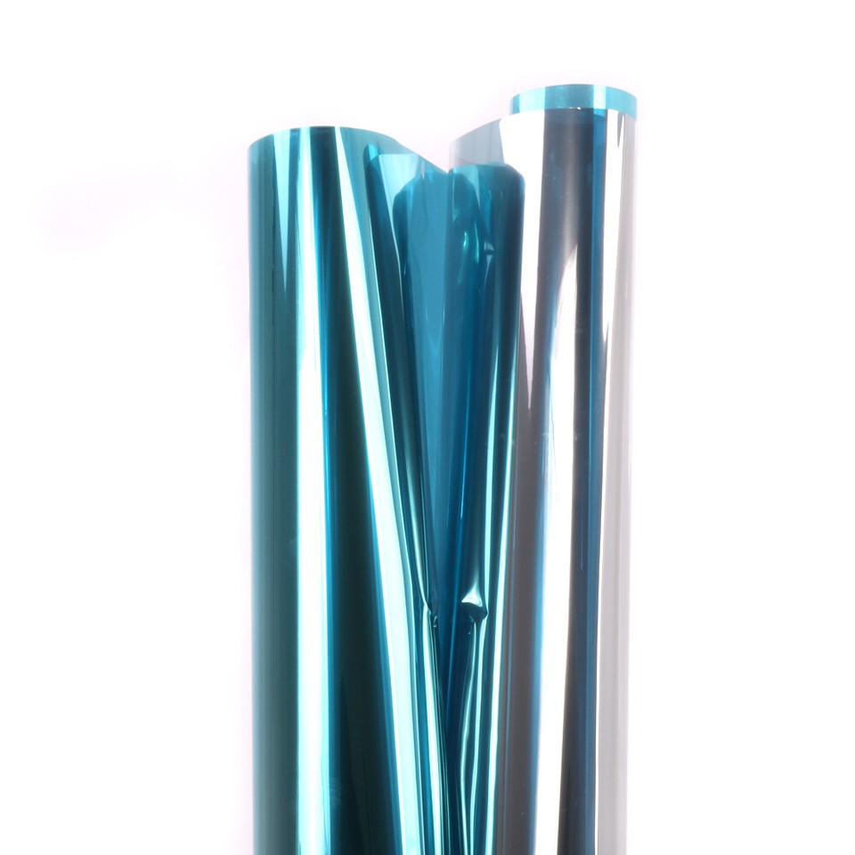 Blue&silver One Way Mirror Window Film SolaR tINT Reflective window ...