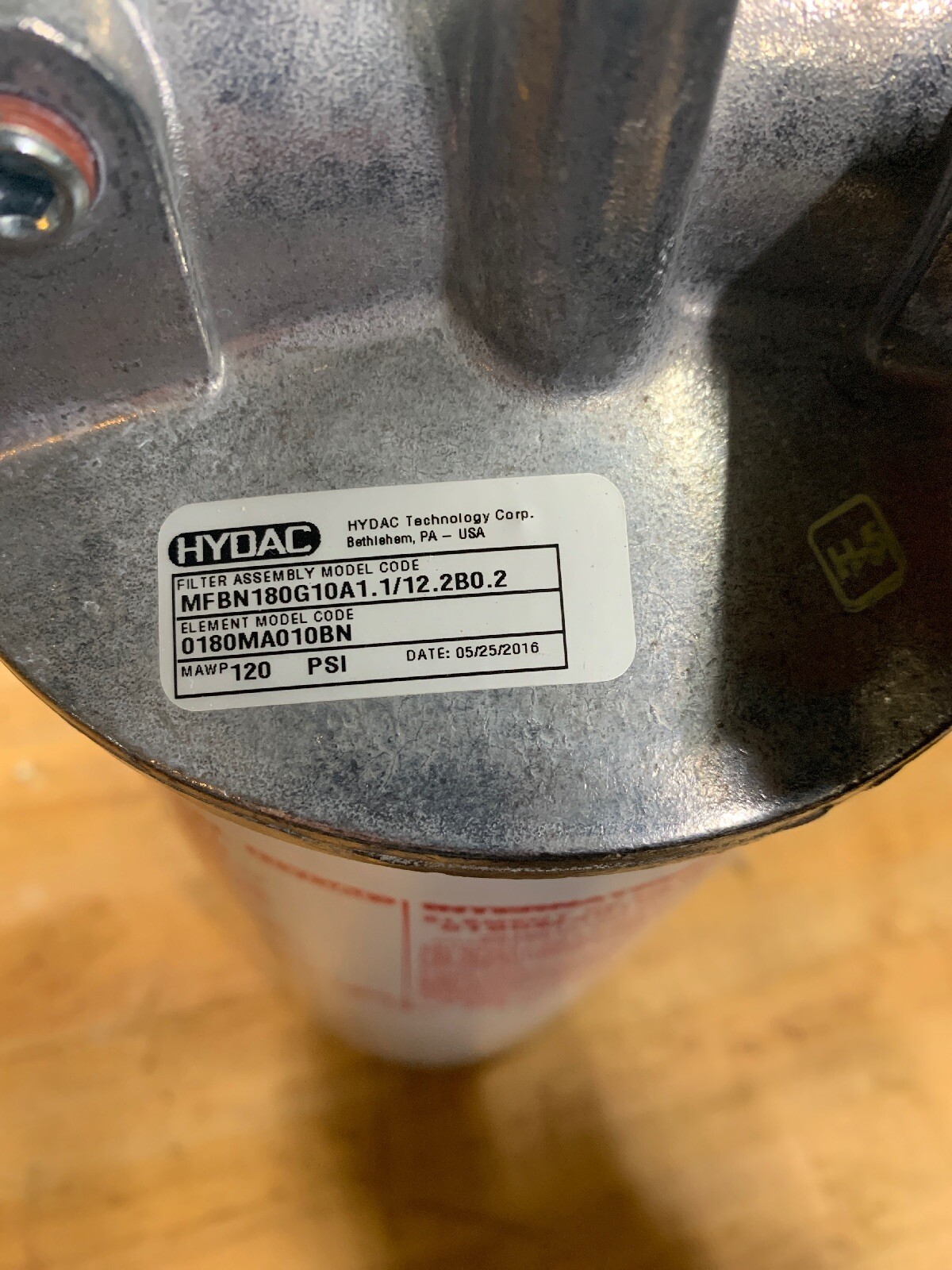 New Hydac 0180MA010BN Filter Element With Filter Housing | eBay.de