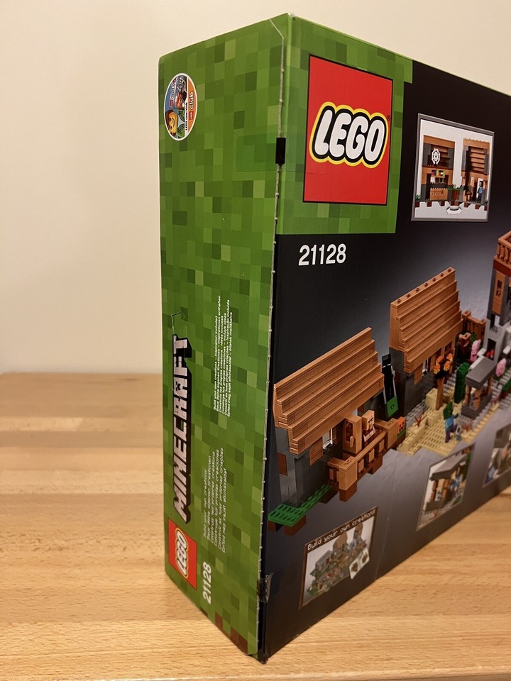 LEGO 21128 MINECRAFT THE VILLAGE FACTORY SEALED VHTF RARE RETIRED USA ...