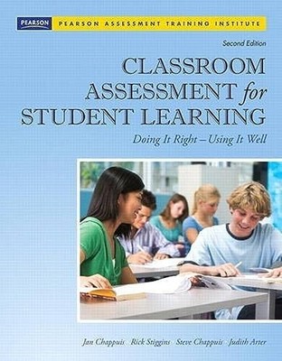 Classroom Assessment for Student Lear..., Arter, Judith 9780132685887| eBay