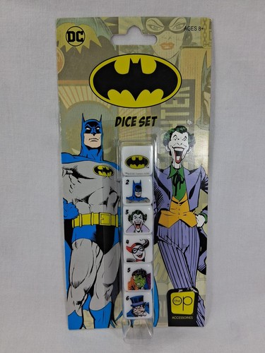 DC Comics BATMAN 5 Dice Set The OP NEW | eBay