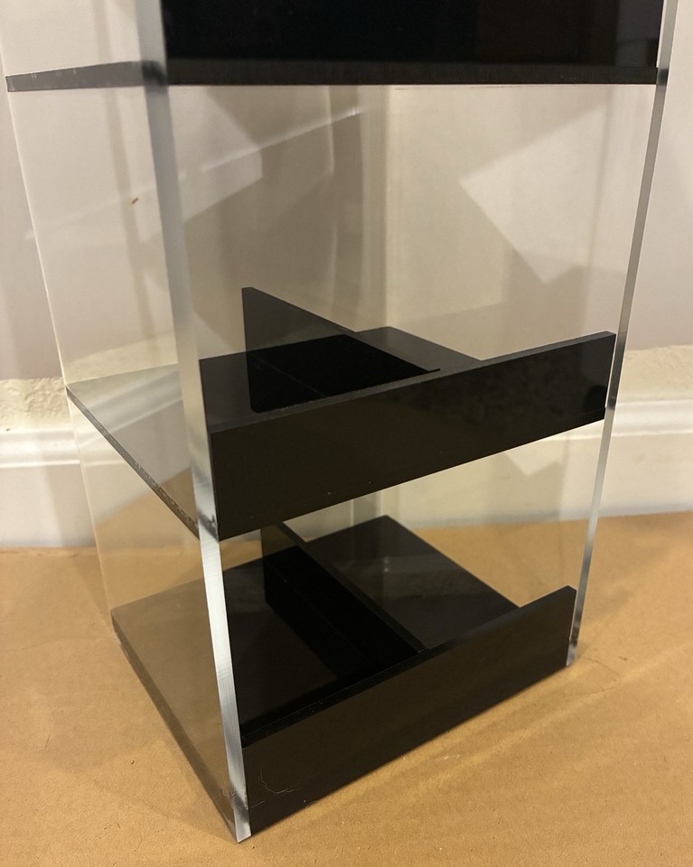 16 x 6 x 5 Countertop Clear Acrylic Display Case Stand for Head Shop ...