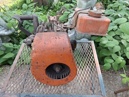 Vintage Magtag? Sears Gas Motor 1/2 HP. Washing Machine Still Turns ...