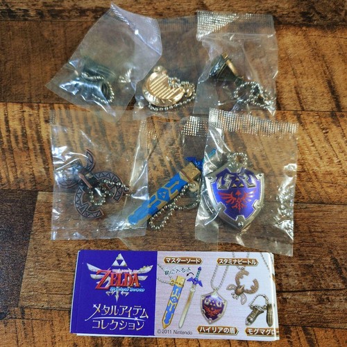 Zelda Skyward Sword Metal Item Collection MIB Complete Set w/ Mini | eBay