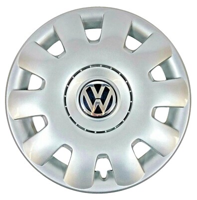1999-2010 Volkswagen Jetta Rabbit 10-spoke Hubcap 15" Wheel Silver ...