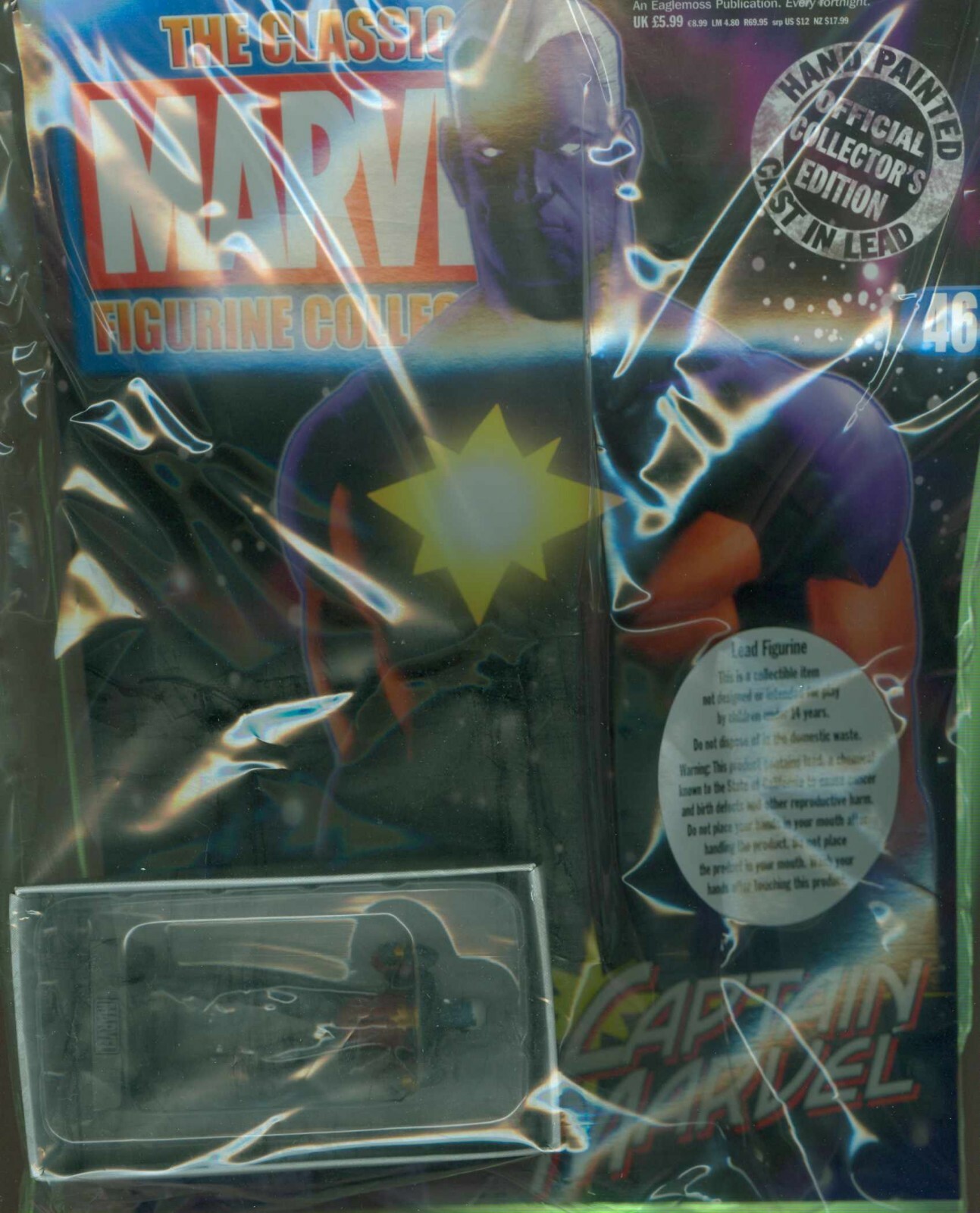 Marvel Lead Figurine(EAGLEMOSS 2011) VARIOUS! DISPLAY! COMPLETE W/MAG ...