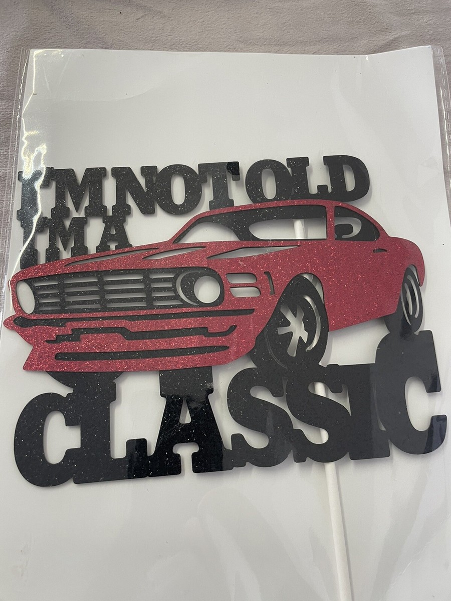 Muscle Car Cake 68 Chevy Camaro Cake