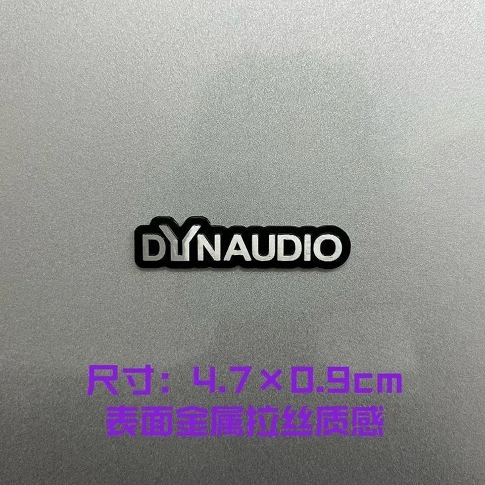 2 x Emblem Speaker Badge Decal Replacement fits Speaker 3D Car Audio ...