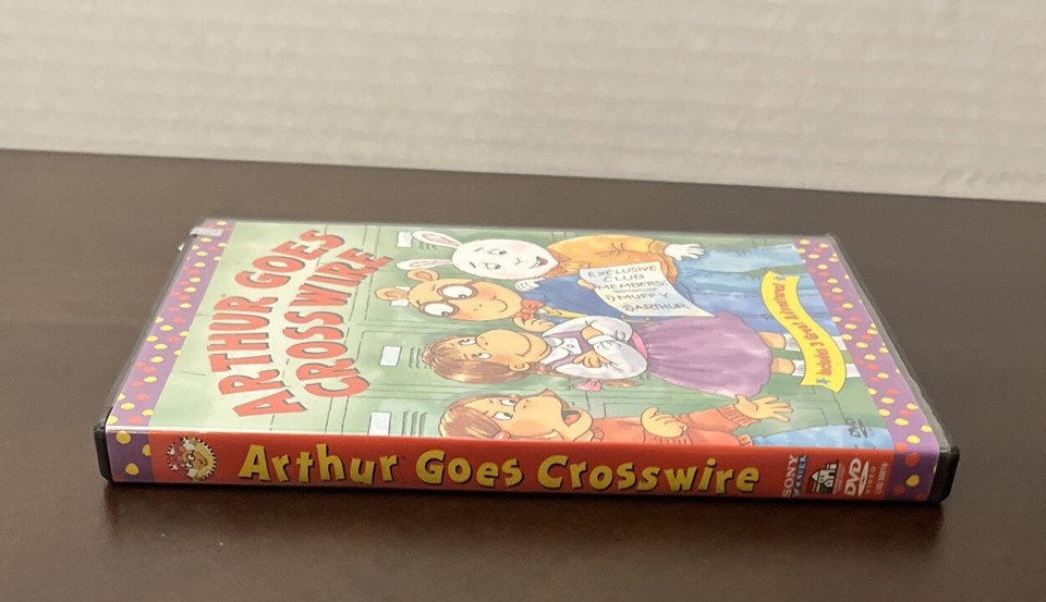 Arthur Goes Crosswire DVD 2005 TV Series PBS Children’s Family ...