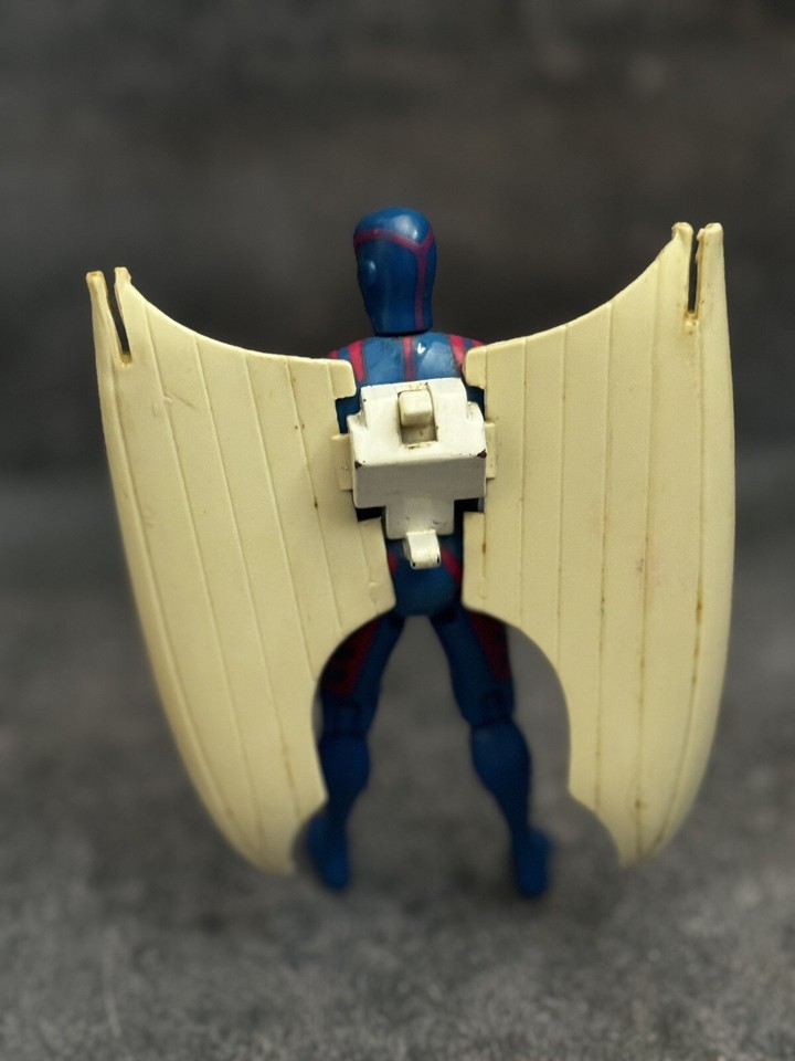 Uncanny X-Men Archangel Missile Shooting Wings (ToyBiz 1991) COMPLETE ...