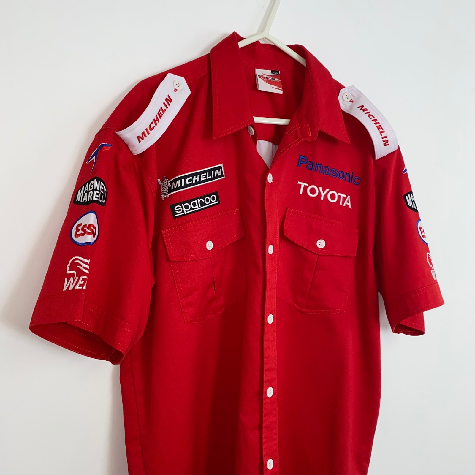 Vintage Toyota Panasonic Formula One Racing F1 Pit Cr… - Gem