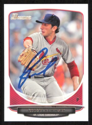 ROBERT KAMINSKY Autograph Baseball card auto ST. LOUIS CARDINALS | eBay