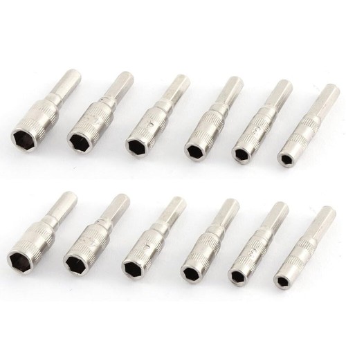 12pcs 6 in 1 H4 Hexagon Shank 6 Points Hex Socket 2.5mm 3mm 3.5mm 4mm 4 ...