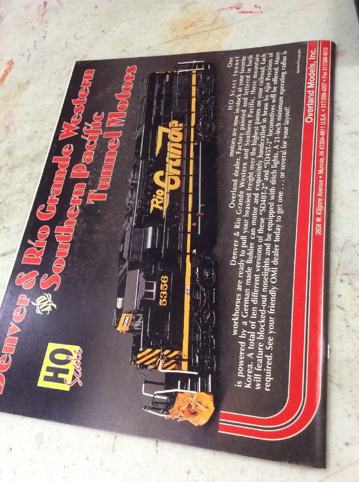 MAINLINE MODELER TRAIN MAGAZINE January 1995 | eBay