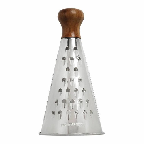 NEW STANLEY ROGERS CONE GRATER Grate Cheese Chocolate ACACIA HANDLE | eBay