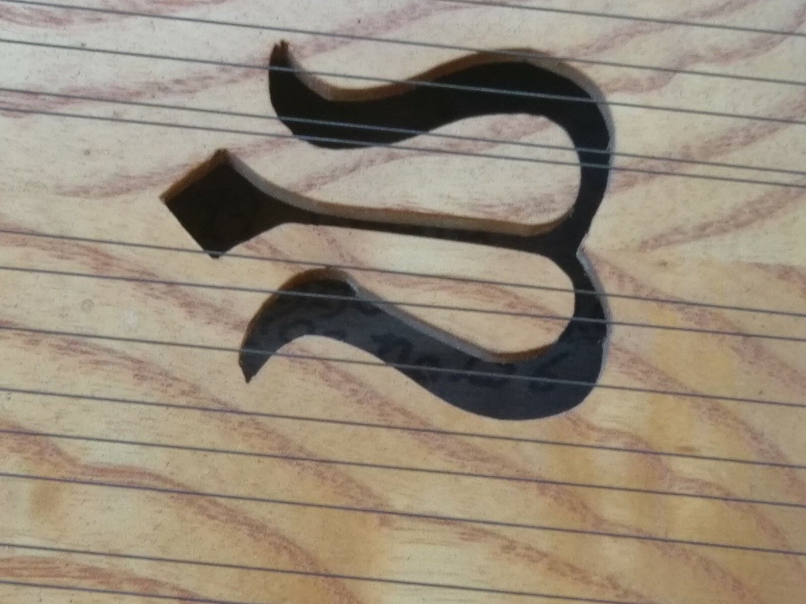 Archie Smith Bowed Psaltery Wooden Wood String Instrument Numbered ...