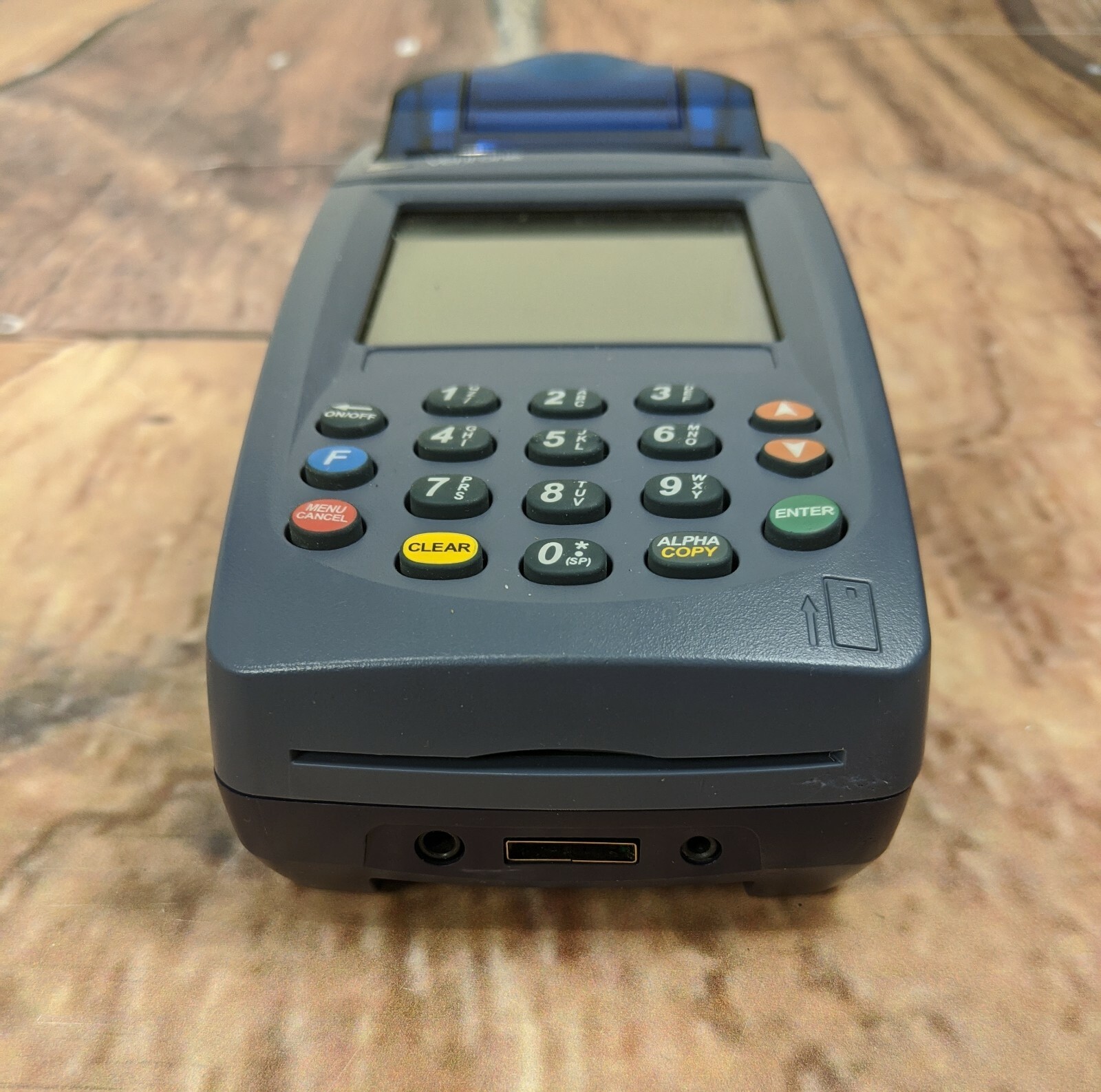 VeriFone Nurit 8020 GPRS Credit Debit Card Chip Swipe Terminal NO POWER ...