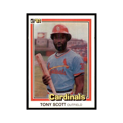 1981 Donruss Tony Scott Baseball Cards #191.0 | eBay