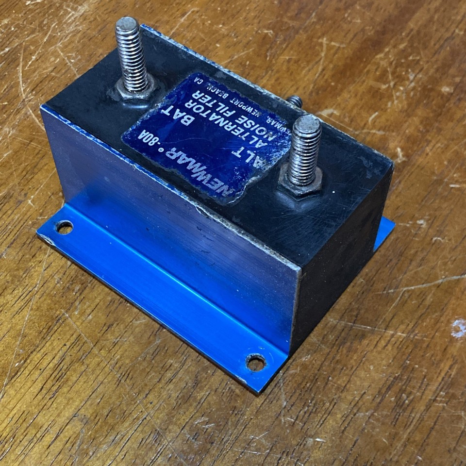 Newmar 80-A Alternator Line Electronic Noise Filter 80 Amp 6-48 Vlt | eBay