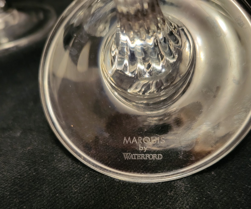 Marquis by Waterford Markham Champagne Flute Set of 3– Crystal Cut ...