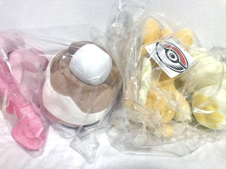 Pokemon Center Original Plush Stuffed Toy Nacli Scream Tail Fidough ...