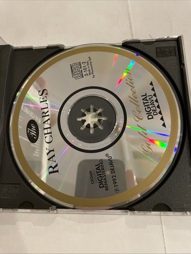 Ray Charles Gold Collection Greatest Hits CD Compact Disc Made in Italy ...