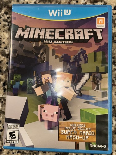 Minecraft - Wii U Edition for Nintendo Wii U Complete With Manual Fast ...