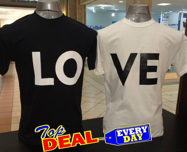 Couple Matching Love T shirts His and Hers Valentine's Day Gift | eBay
