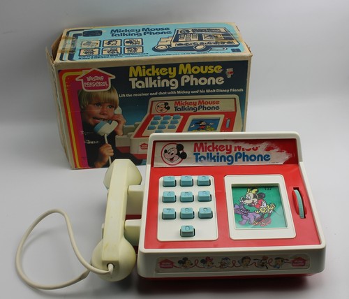 Hasbro Preschool Mickey Mouse Talking Phone (Untested) | eBay