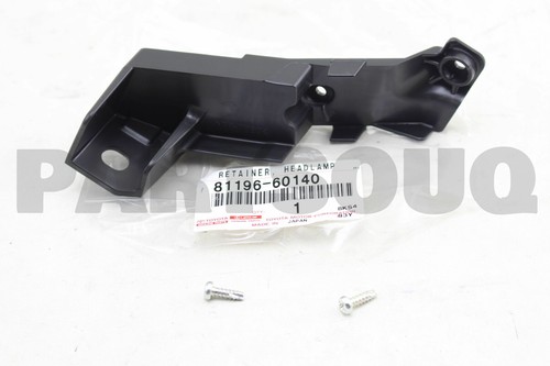 8119660140 Genuine Toyota RETAINER HEADLAMP 81196-60140 | eBay