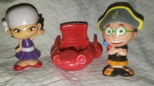 Little Einstein's Pirate Leo June PVC Figure & Pat Pat Rocket Mattel ...