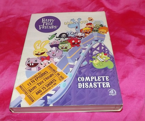 🌈 Happy Tree Friends: Complete Disaster (DVD, 2013, 4-Disc Set) w ...