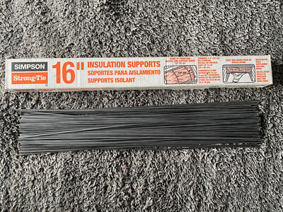 Simpson Strong Tie 16” Insulation Supports | eBay
